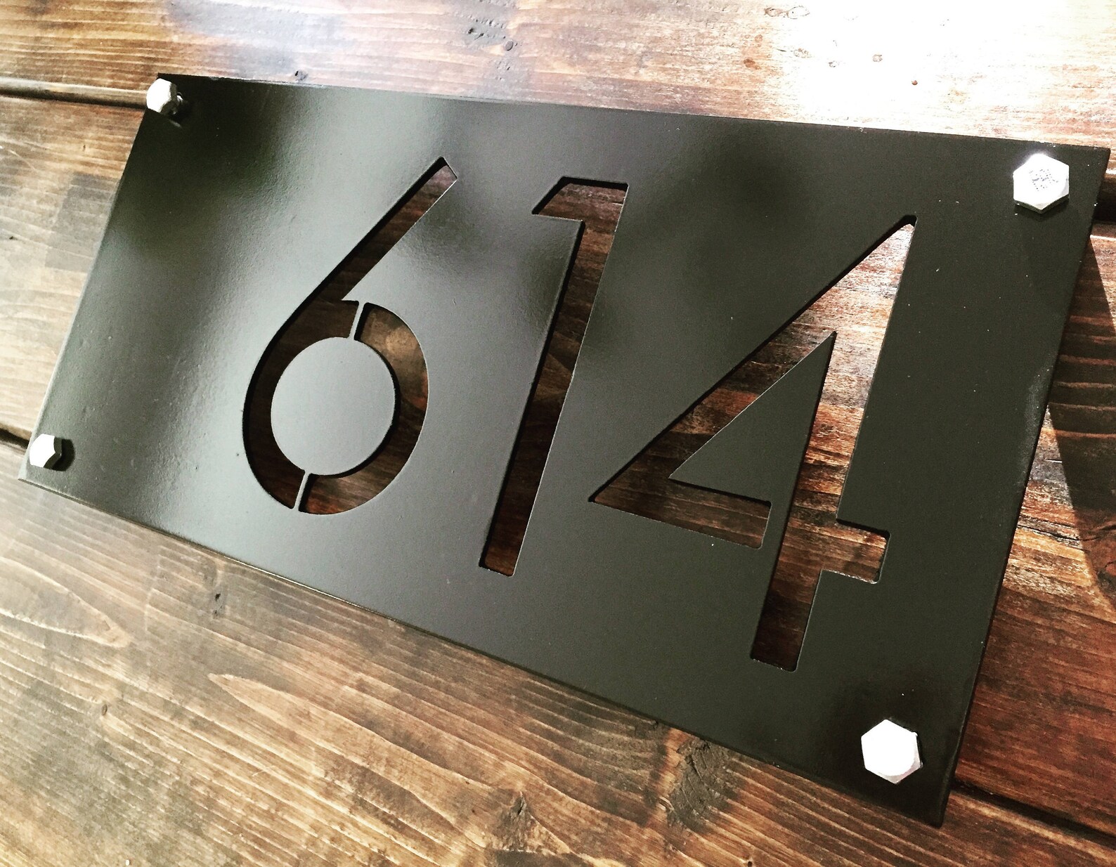 12 Custom House Number Sign Address Sign Address Numbers Personalized ...