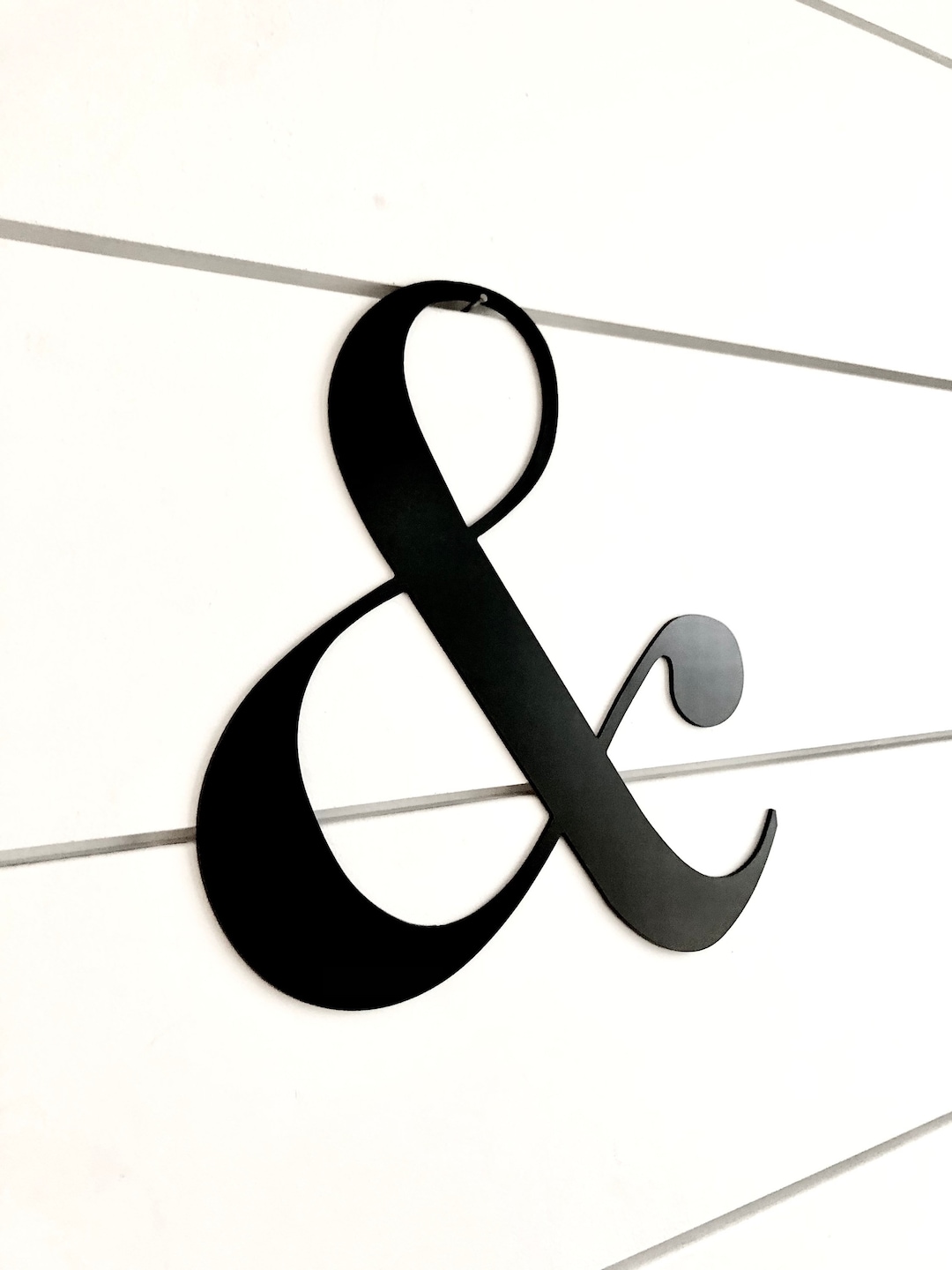 Ampersand Sign - and Decor - Metal Initial - Rustic Letter - Monogram ...