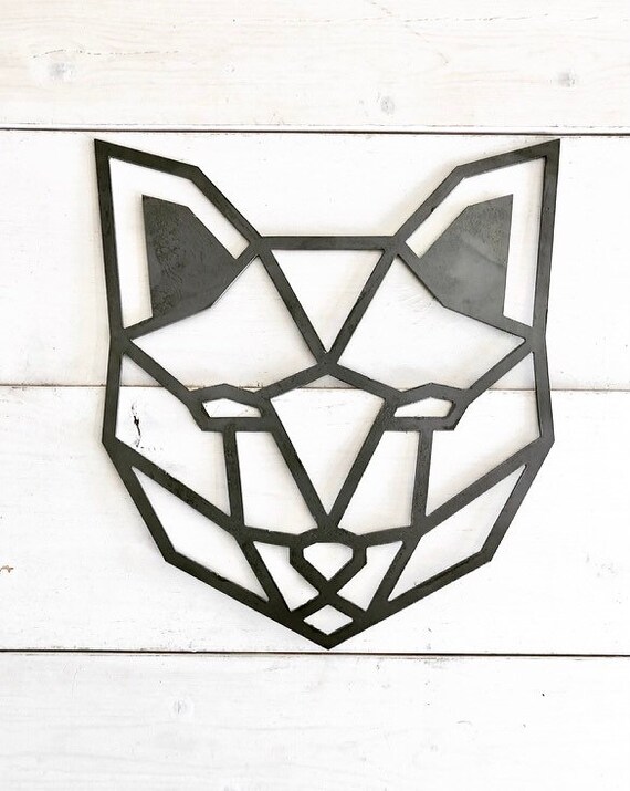 Geometric Fox Face