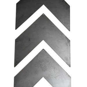 Chevron Arrows - Set of 3 - Chevron Wall Decor - Farmhouse Home Decor ...