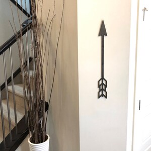 Arrow Home Decor - Rustic Metal Wall Art - Metal Arrow - Gallery Wall ...