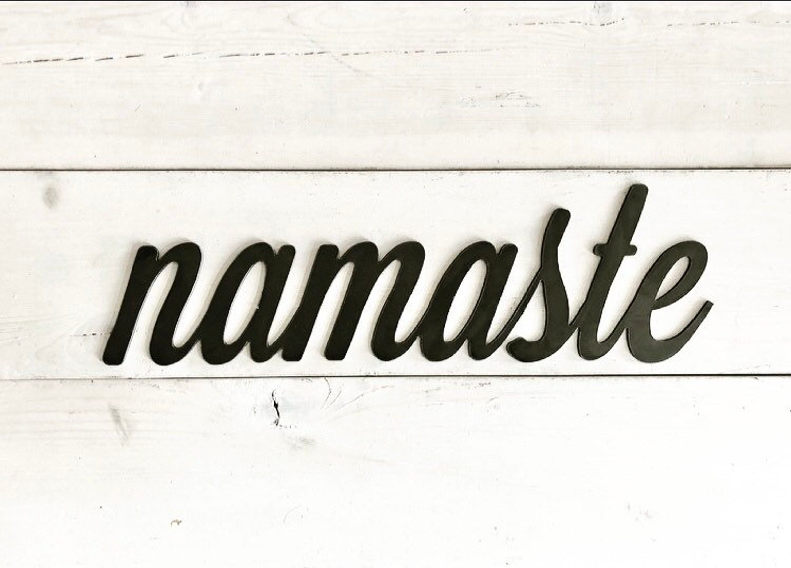 Namaste Sign Yoga Decor Namaste Wall Art Meditation | Etsy