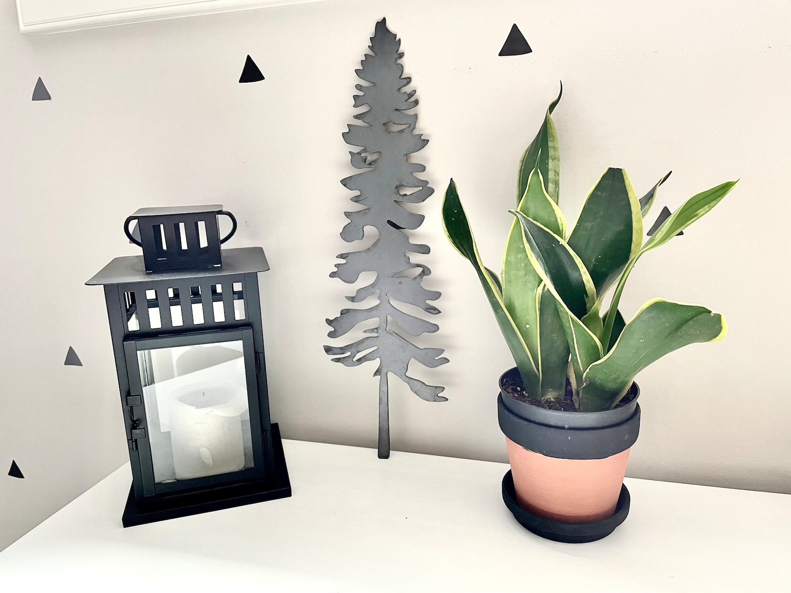 Rustic Metal Sitka Spruce Tree - Pine Tree Wall Art - Rustic Scenery ...