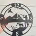 Pheasant Hunting Clock - Bird Hunting Sign - Pointer Dog Hunt Sign ...