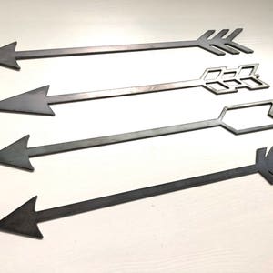 Set of 3 Metal Arrow Home Decor - Rustic Arrow – Farmhouse Decor ...