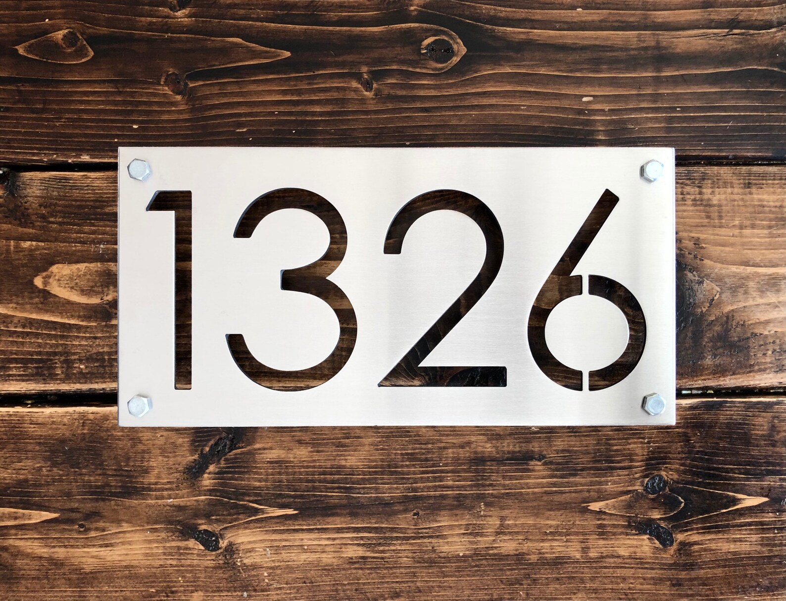 12 Custom House Number Sign Address Sign Address Numbers Personalized ...