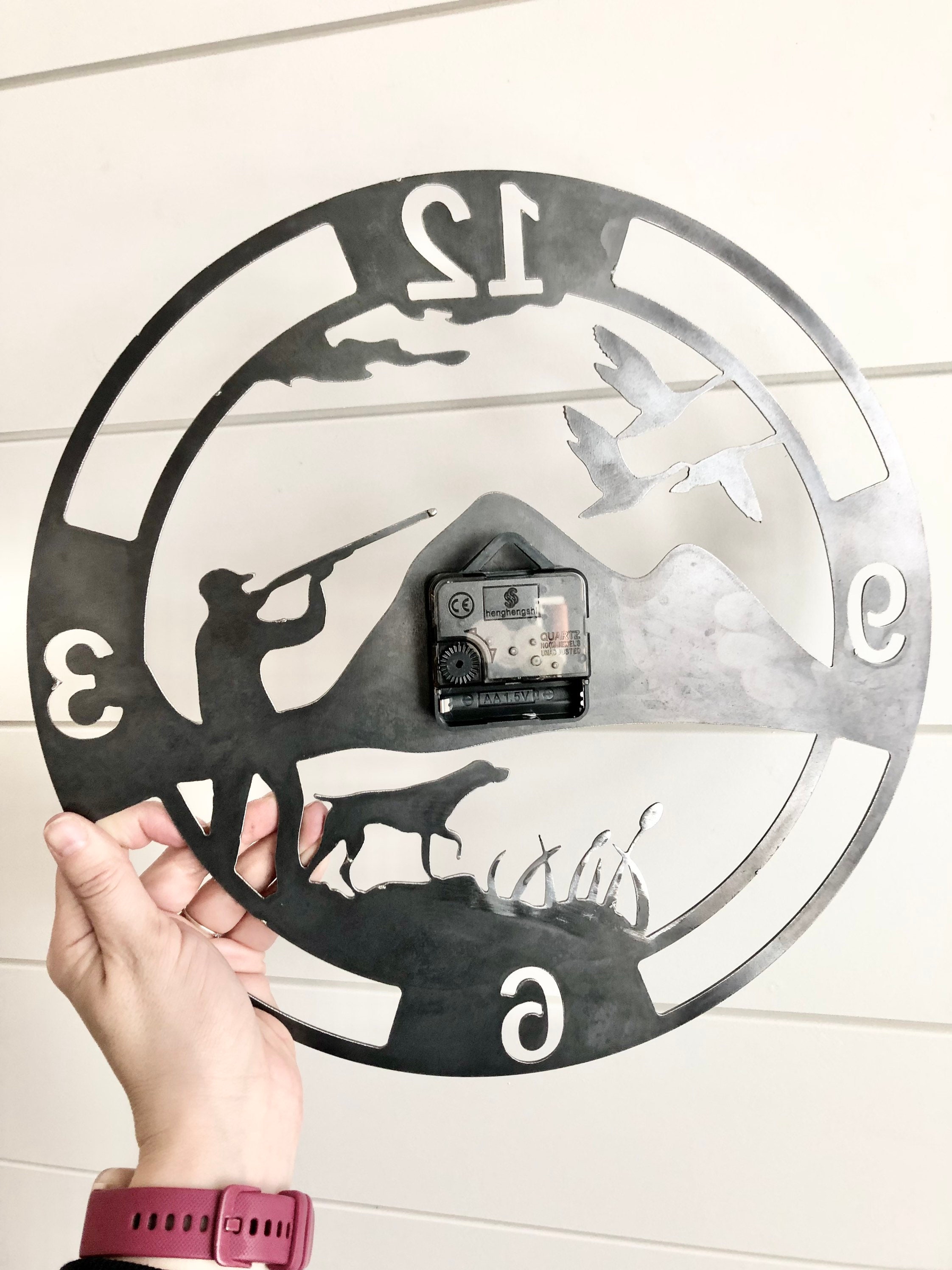 Duck Hunting Clock Bird Hunting Sign Grouse Hunting | Etsy