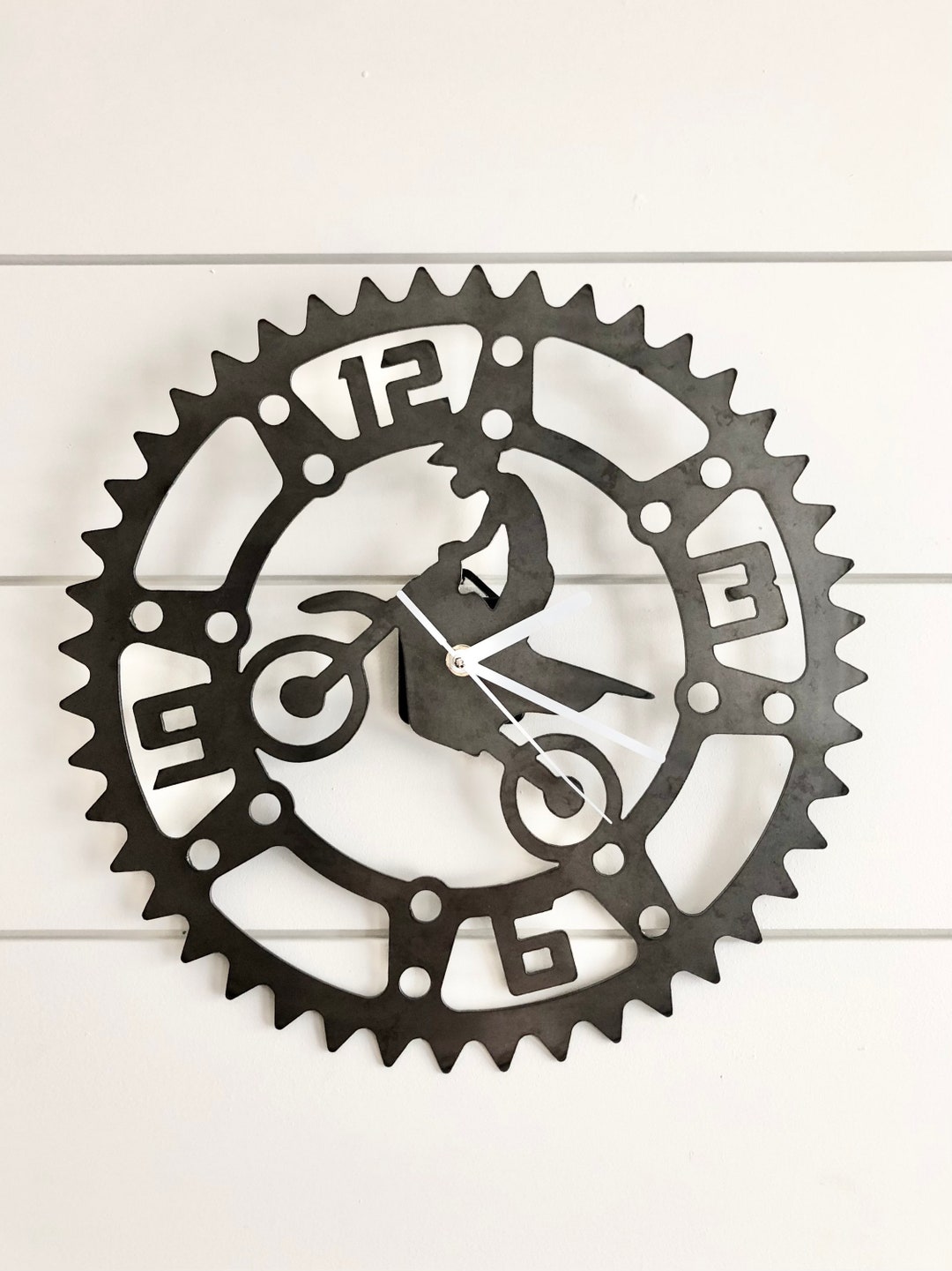 Dirtbike Clock - Motocross Clock - Dirtbike Gift - Dirtbiking ...