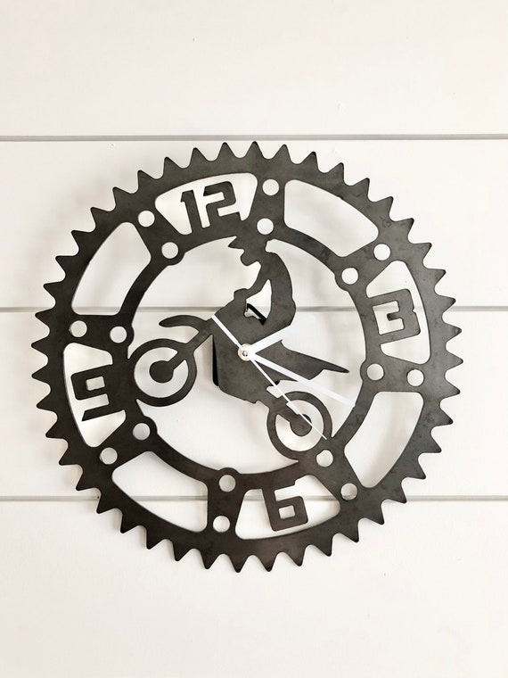 Dirtbike Clock Motocross Clock Dirtbike Gift Dirtbiking - Etsy