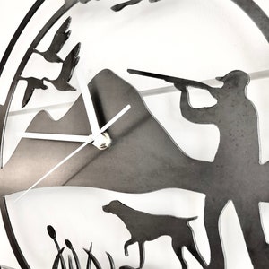 Duck Hunting Clock - Bird Hunting Sign - Grouse Hunting - Waterfowl ...