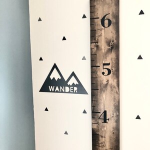 Wander Sign Rustic Metal Mountain Wall Hanging Home Decor - Etsy