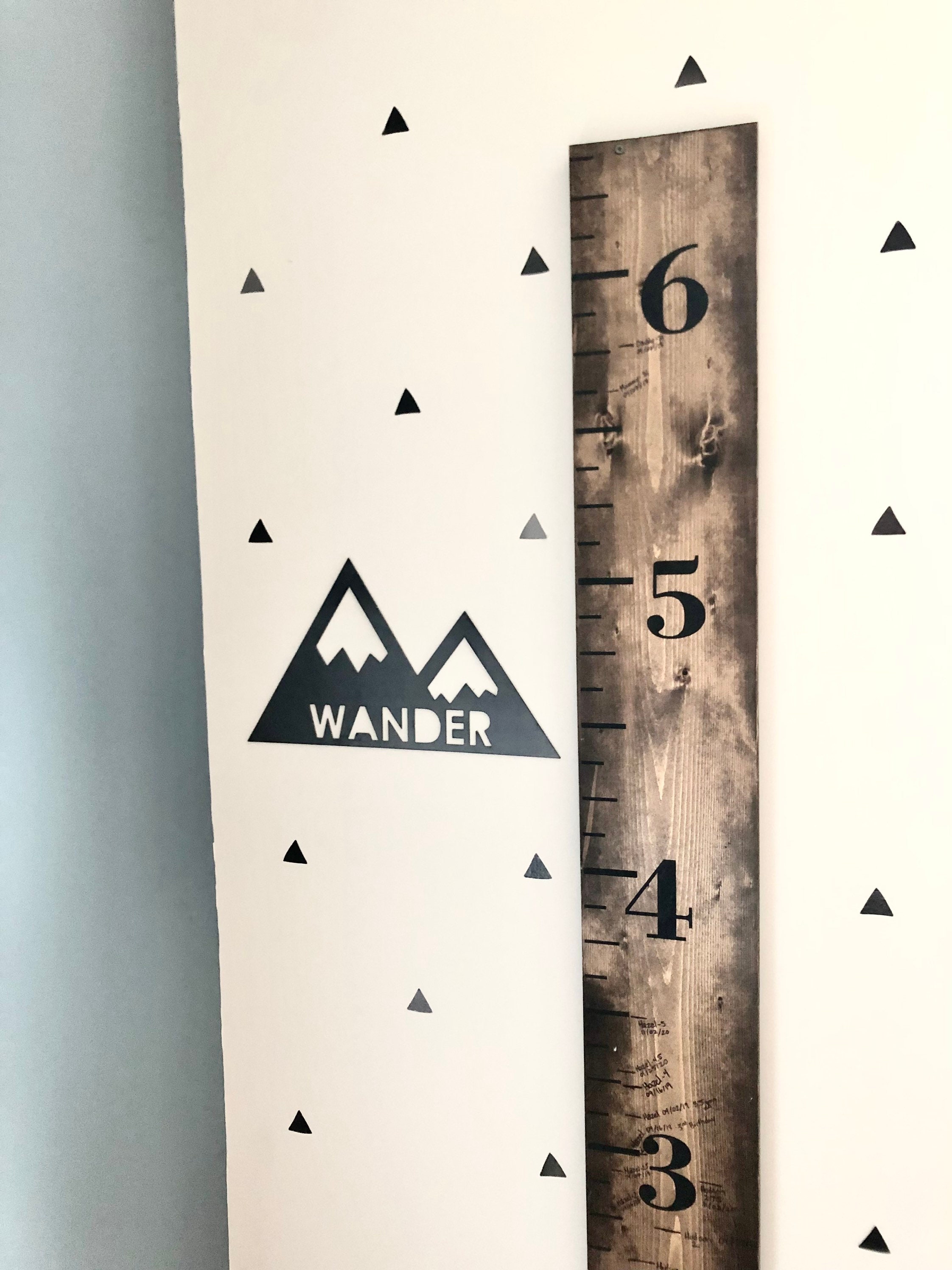 Wander Sign Rustic Metal Mountain Wall Hanging Home Decor | Etsy Canada