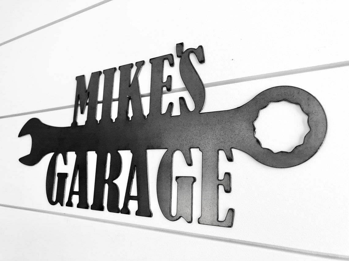 Personalized Garage Sign Custom Garage Sign Man Cave Sign | Etsy