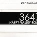 Custom Metal House Number With Street Name - House Number Sign ...