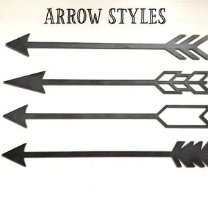 Set of 2 Metal Arrows - Home Decor - Arrow Sign - Arrow Decor - Rustic ...