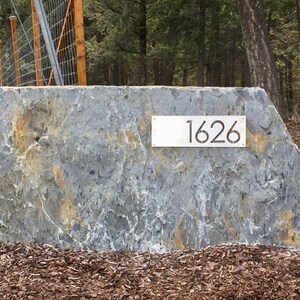 Custom Metal House Number - House Number Sign - Address Sign ...