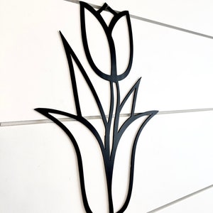 Tulip - Metal Tulips - Flower Art - Flower Decor - Tulip Art - Metal ...