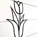 Tulip - Metal Tulips - Flower Art - Flower Decor - Tulip Art - Metal ...