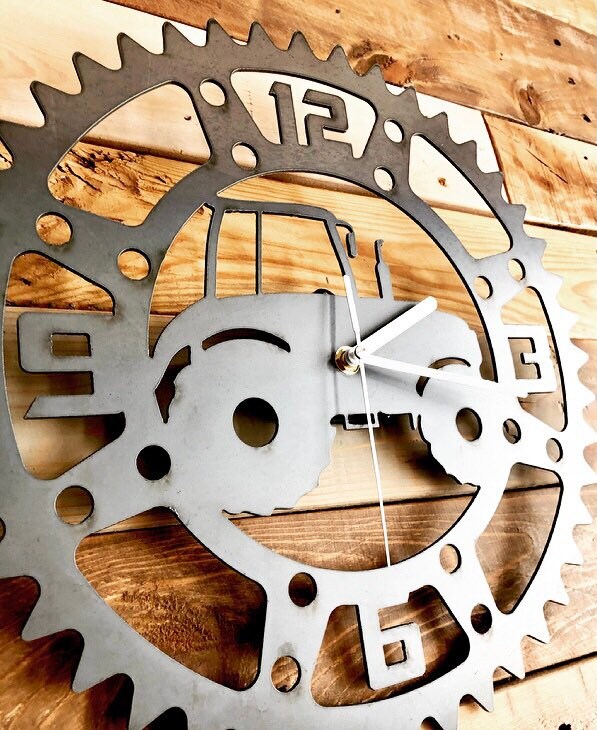 Rustic Metal Tractor Clock Farm Decor Fathers Day Tractor - Etsy