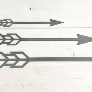 Set of 2 Metal Arrows - Home Decor - Arrow Sign - Arrow Decor - Rustic ...