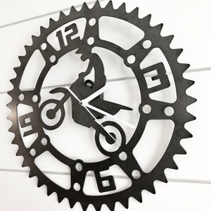 Dirtbike Clock - Motocross Clock - Dirtbike Gift - Dirtbiking ...