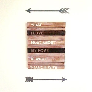 Set of 2 Metal Arrows - Home Decor - Arrow Sign - Arrow Decor - Rustic ...