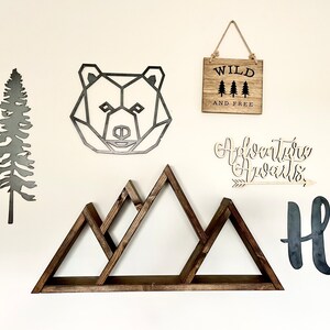 Rustic Metal Sitka Spruce Tree - Pine Tree Wall Art - Rustic Scenery ...