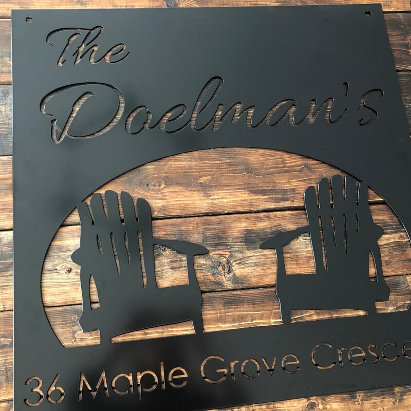 Adirondack Sign - Etsy