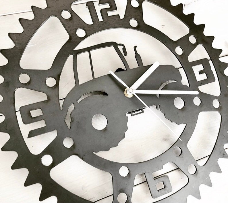 Rustic Metal Tractor Clock Farm Decor Fathers Day Tractor - Etsy