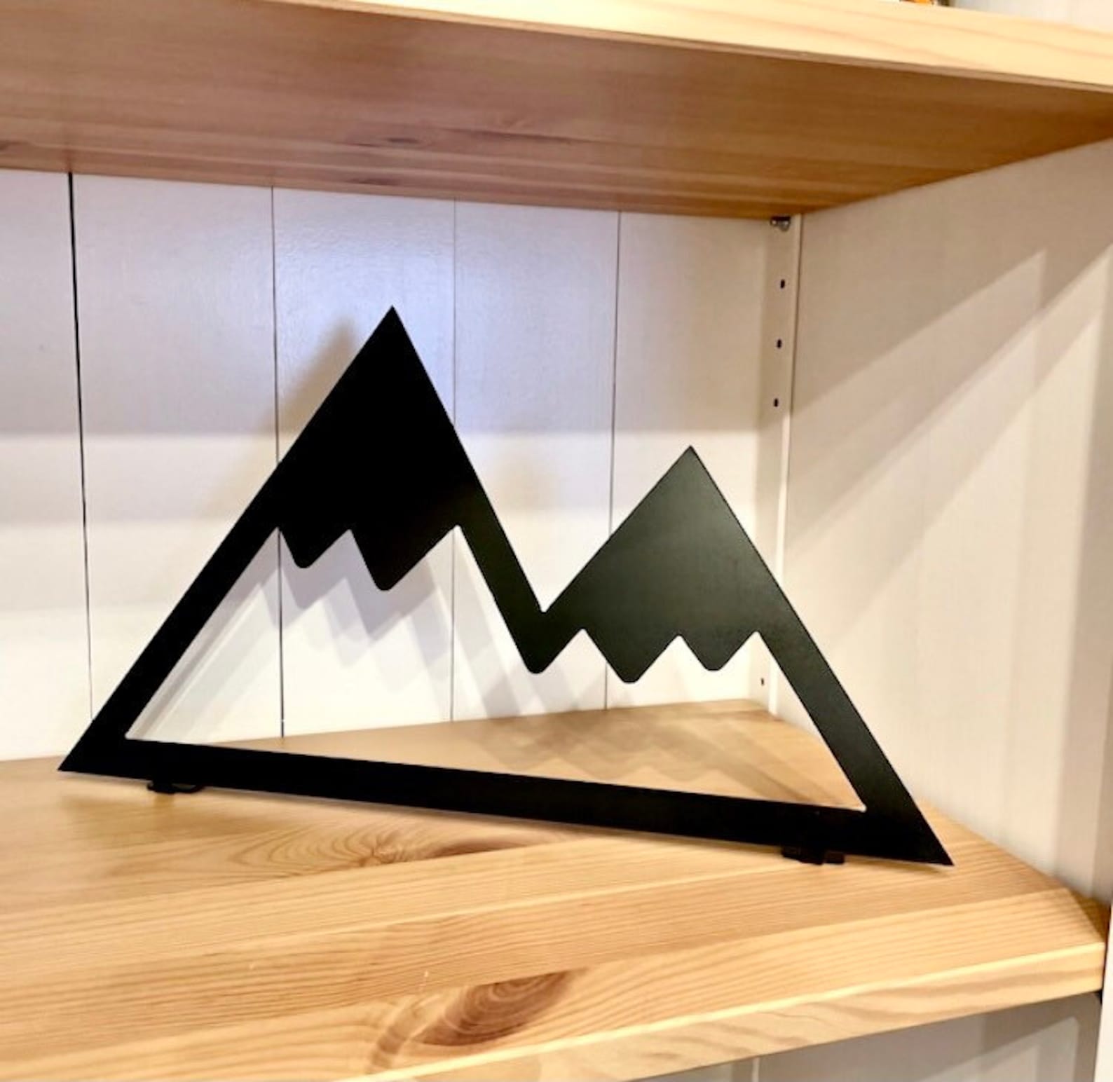 Rustic Metal Mountain - Mountain Decor - Cabin Decor - Mountain Range ...