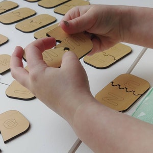 Montessori Alphabet Puzzle · Uppercase & Lowercase Matching Puzzle ...