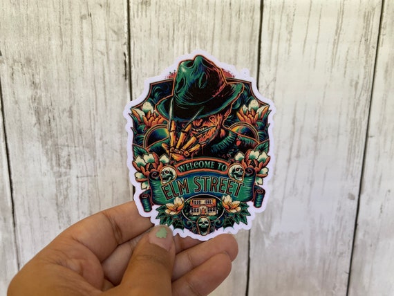 Horror Vinyl Sticker Horror Villains Halloween Stickers - Etsy UK