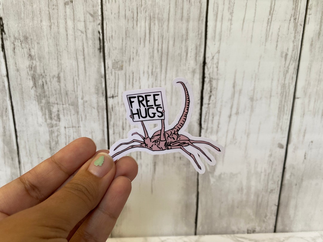 Face Hugger Sticker - Etsy