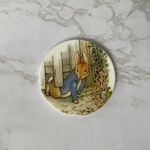 Set of 4 Sublimated Peter Rabbit Ceramic Coasters | Easter Ceramic ...