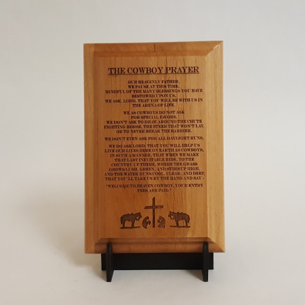 Cowboys Prayer - Etsy