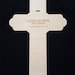 Small Farm Themed Wooden Cross Wall Decor Laser Cut Birch - Etsy