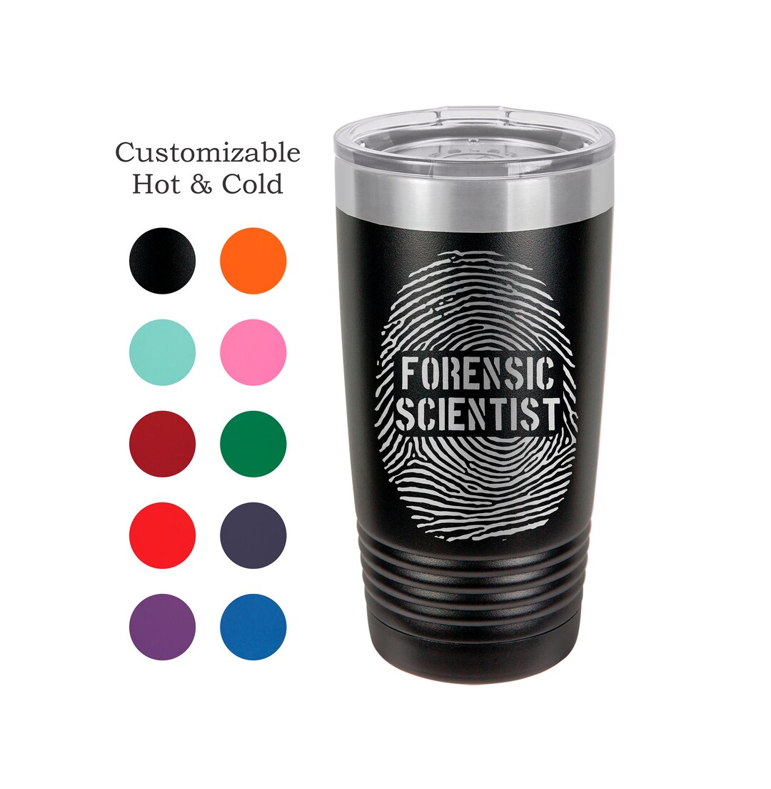 Forensic Scientist Tumbler Pathologist Mug Criminologist Science Cup ...