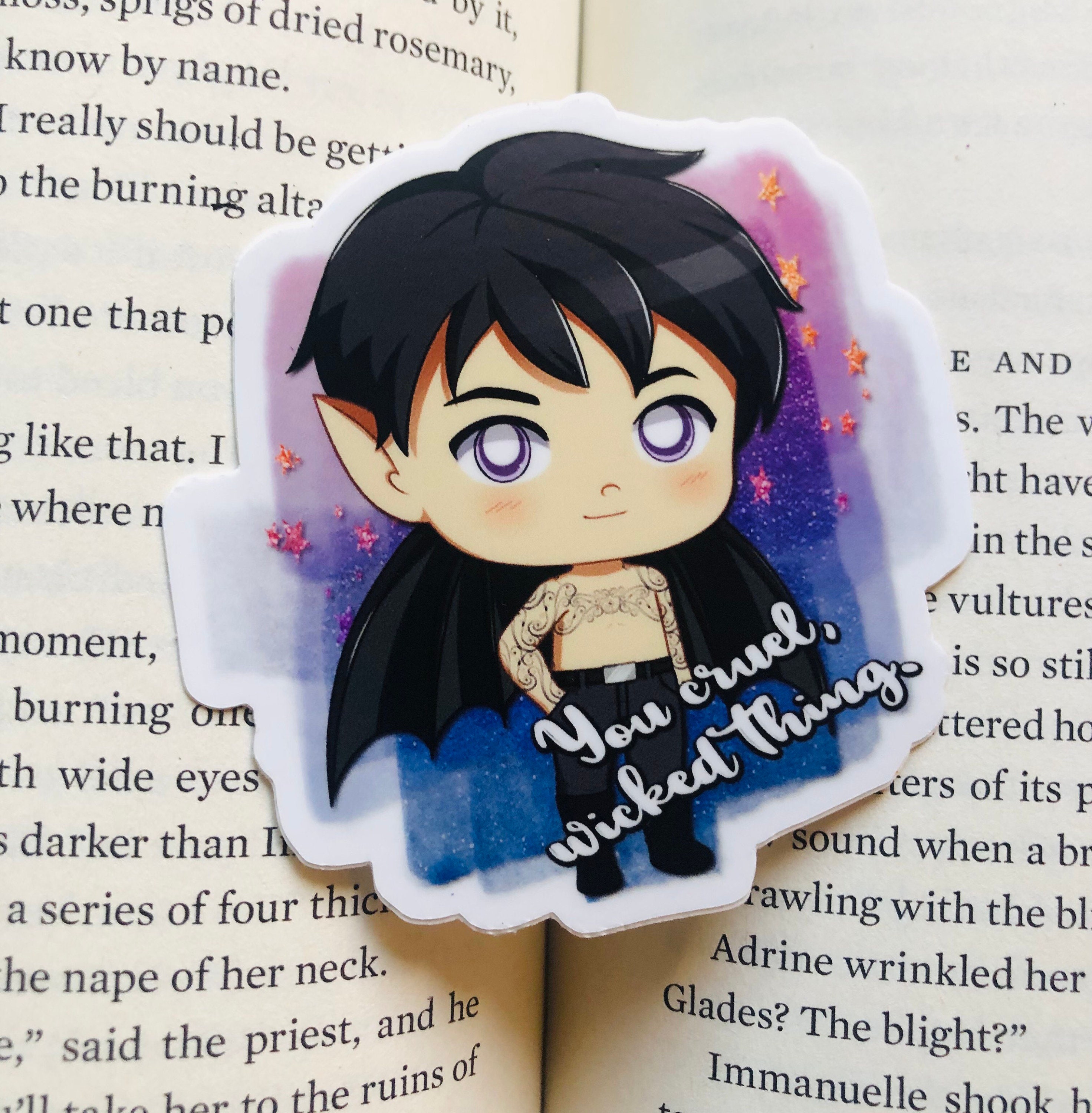 ACOTAR Rhysand Inspired - Vinyl Sticker - Etsy