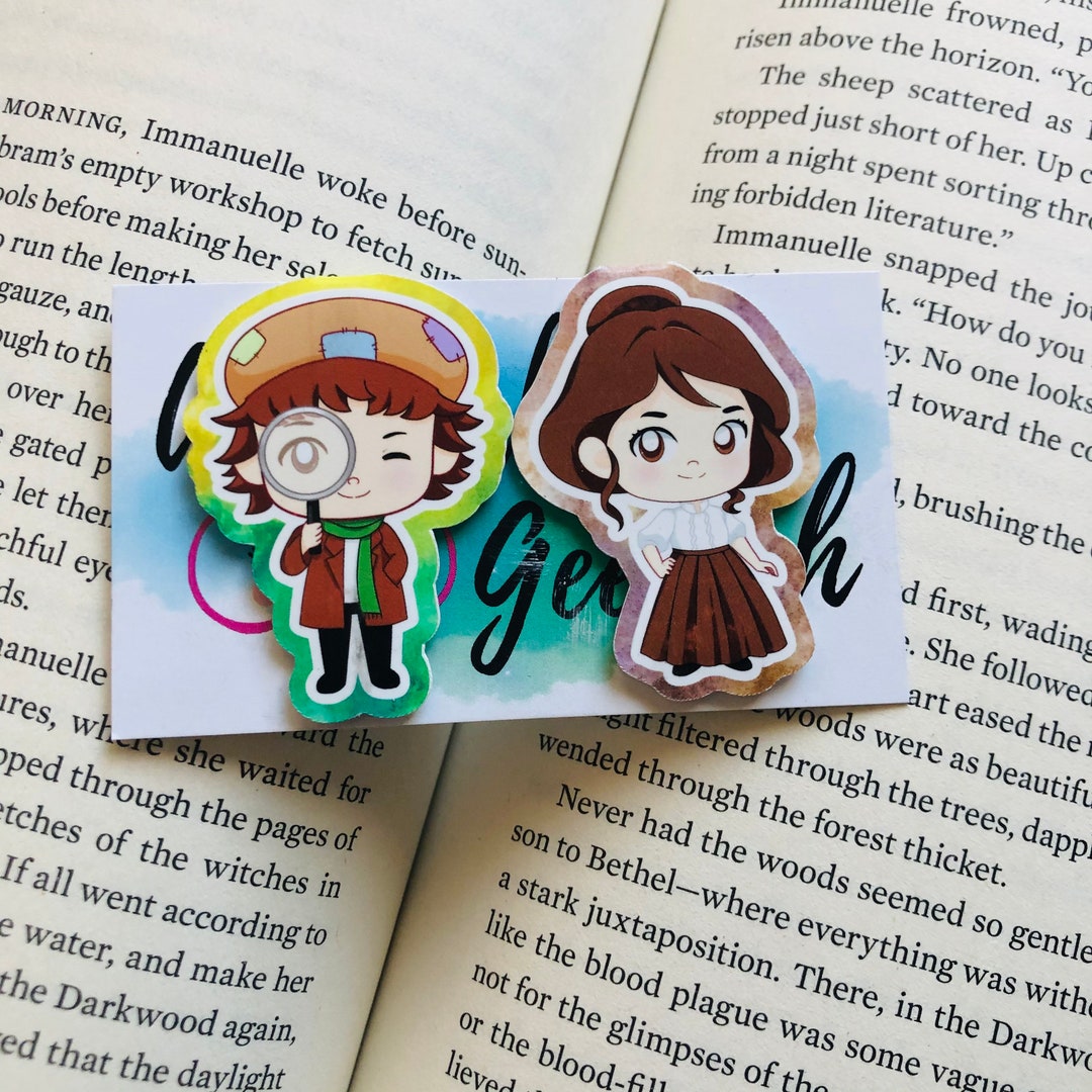 Jackaby Inspired Bookmarks - Etsy