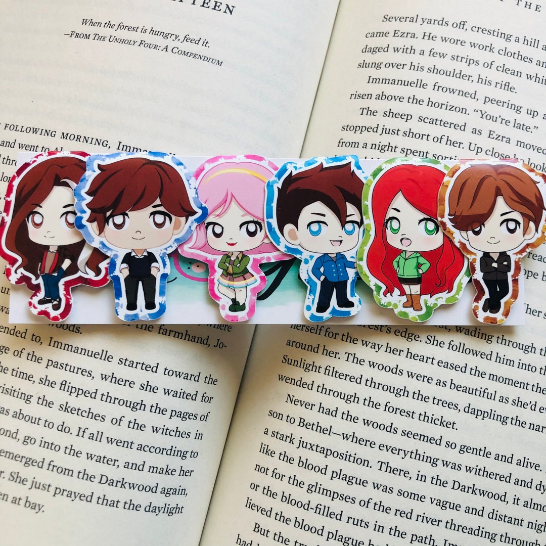 Anna and the French Kiss Inspired - Magnetic Bookmarks - Etsy
