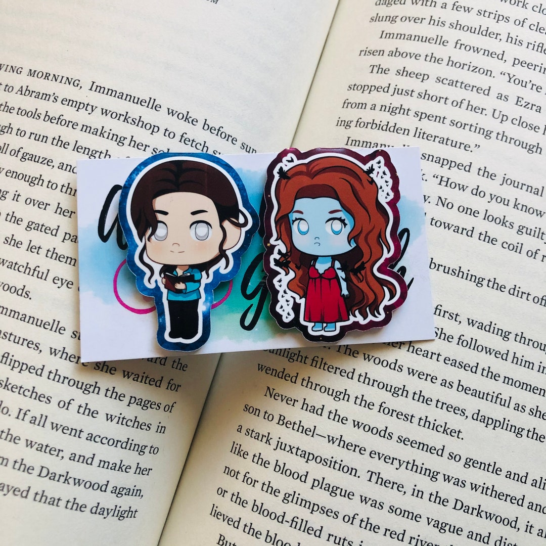 Strange/muse Inspired Magnetic Bookmarks - Etsy