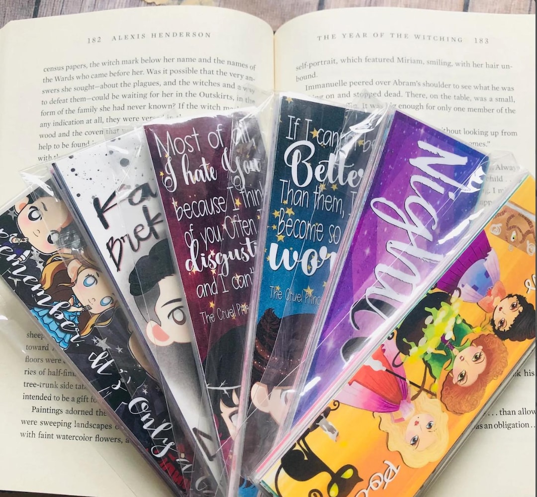 Mystery Bookmark Set – 15 Surprise Bookmarks Bundle for 7 | Book Lover ...