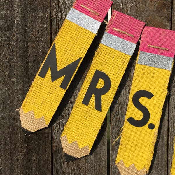 Teacher Banner - Etsy