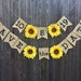 Customizable Sunflower Birthday Decorations Banner Birthday - Etsy