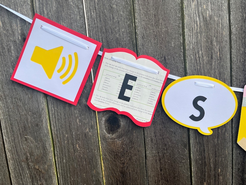 Spanish Classroom Decor Espanol Banner Teacher Gift Teacher - Etsy