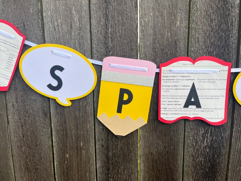 Spanish Classroom Decor Espanol Banner Teacher Gift Teacher - Etsy