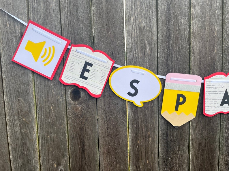 Spanish Classroom Decor Espanol Banner Teacher Gift Teacher - Etsy