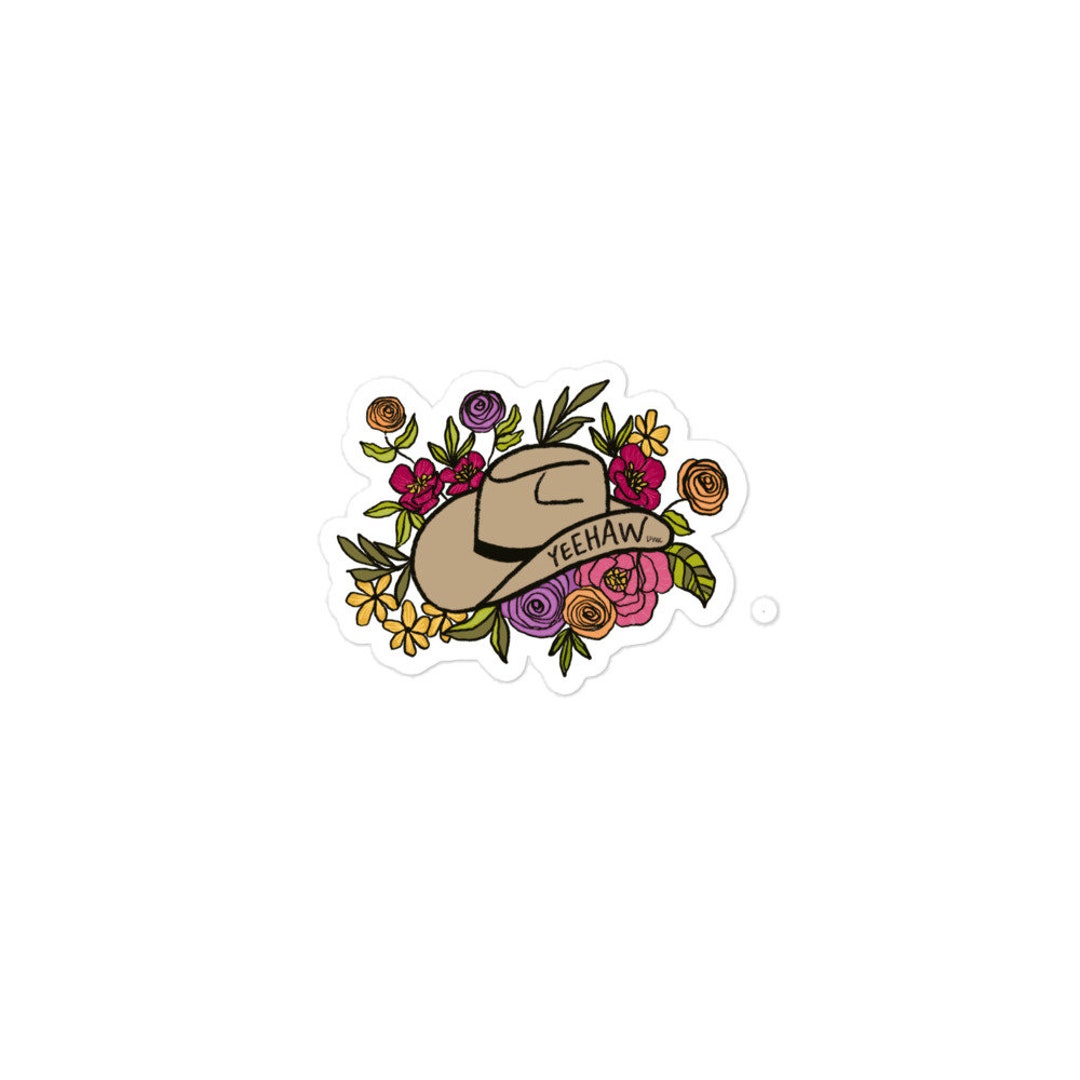 Yeehaw Sticker, Laptop Sticker, Western Sticker, Wholesale Stickers ...