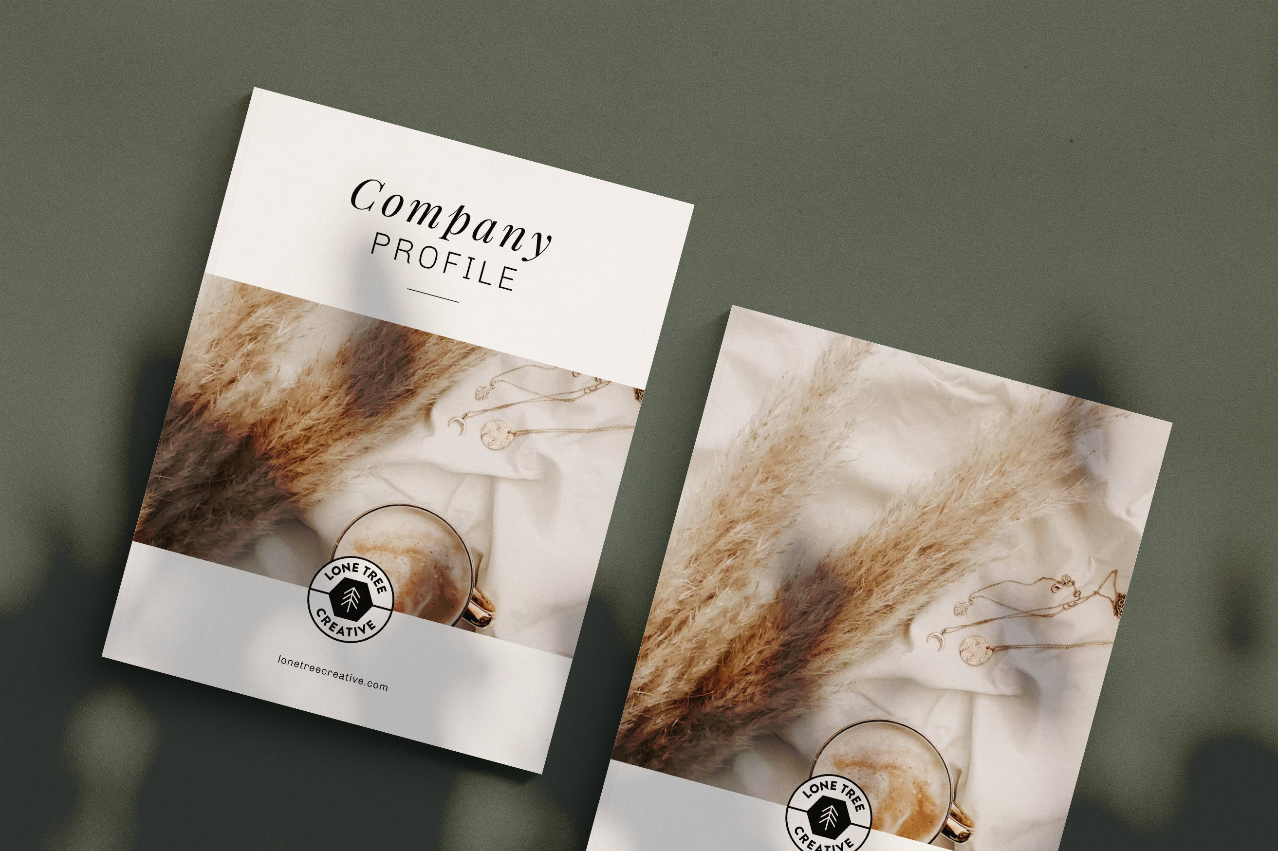 Boho Company Profile Template Salon Template Canva Indesign Template ...