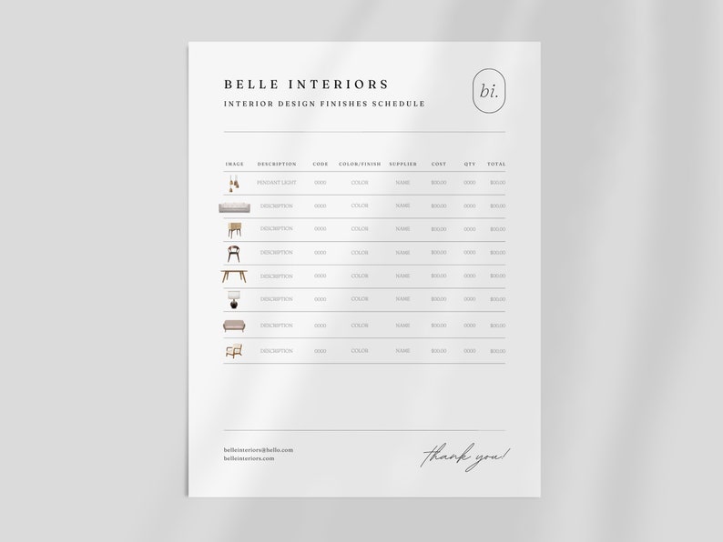 Interior Design Forms Template Bundle: Client Onbording (questionnaire ...